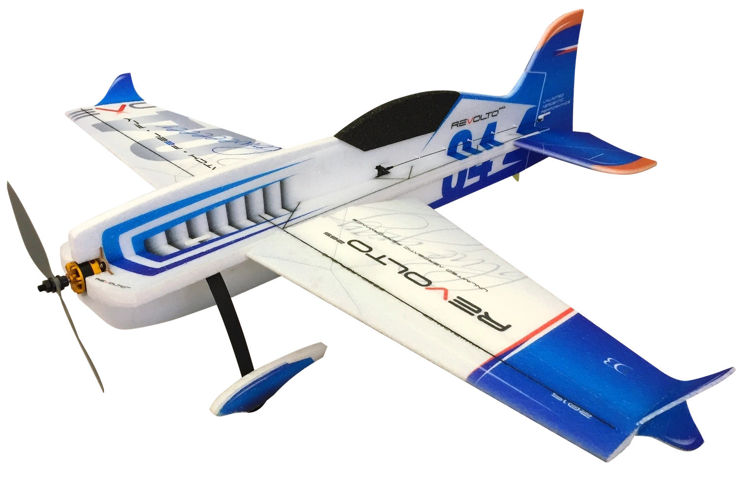 RC FACTORY REVOLTO BLUE WITH MOTOR ESC PROP SERVOS – Aeromodellingtutor™